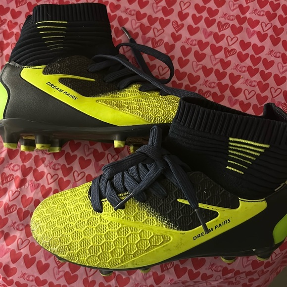 Dream Pairs | Shoes | 3c Lime Green Cleats Soccerfootball | Poshmark
